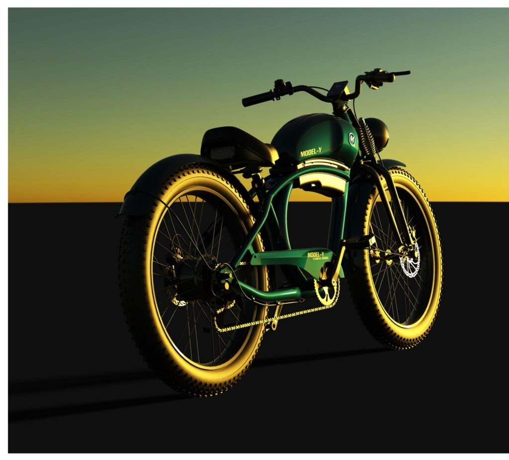 26 inch New retro fat tire ebike - OUHEPOWER
