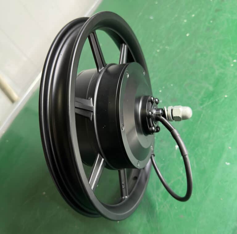 14 inch 500W BLDC geared wheel hub motor - OUHEPOWER